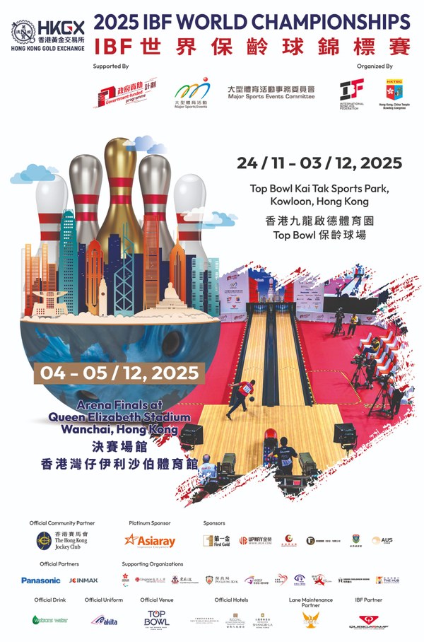 HKGX 2025 IBF World Championships to Debut Arena Finals in Hong Kong