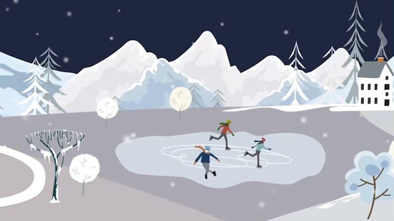 Interactive-Environments-seasonal-winter-2d-animation-neoverse